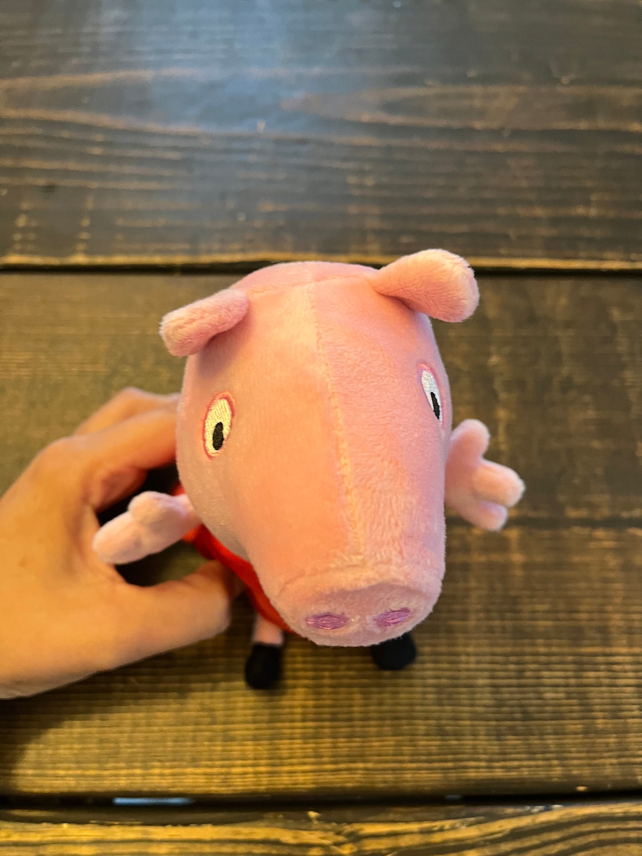 Nickelodeon Peppa Pig Pink Plush Stuffed Animal - Etsy
