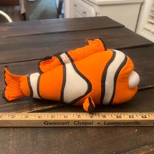 Disney Finding Nemo 13" HIGH Five Talking NEMO Plush Clown Fish Toy ...