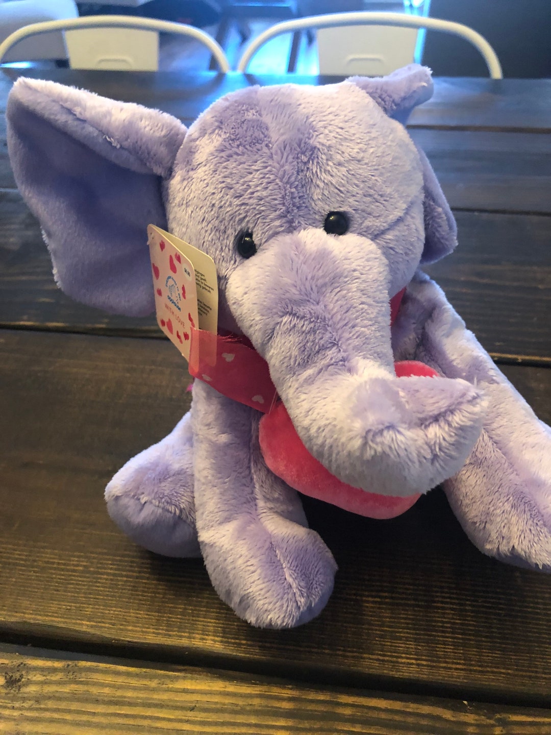 Applause Purple Plush Elephant Stuffed Animal - Etsy