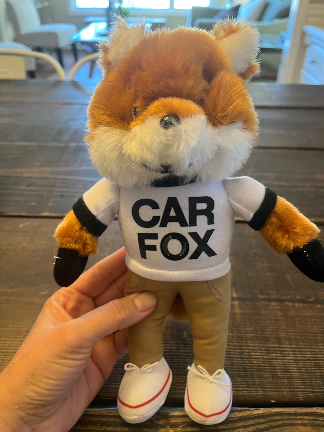 Car Fox Plush Toy Stuffed Animal Doll Carfax Advertisement - Etsy