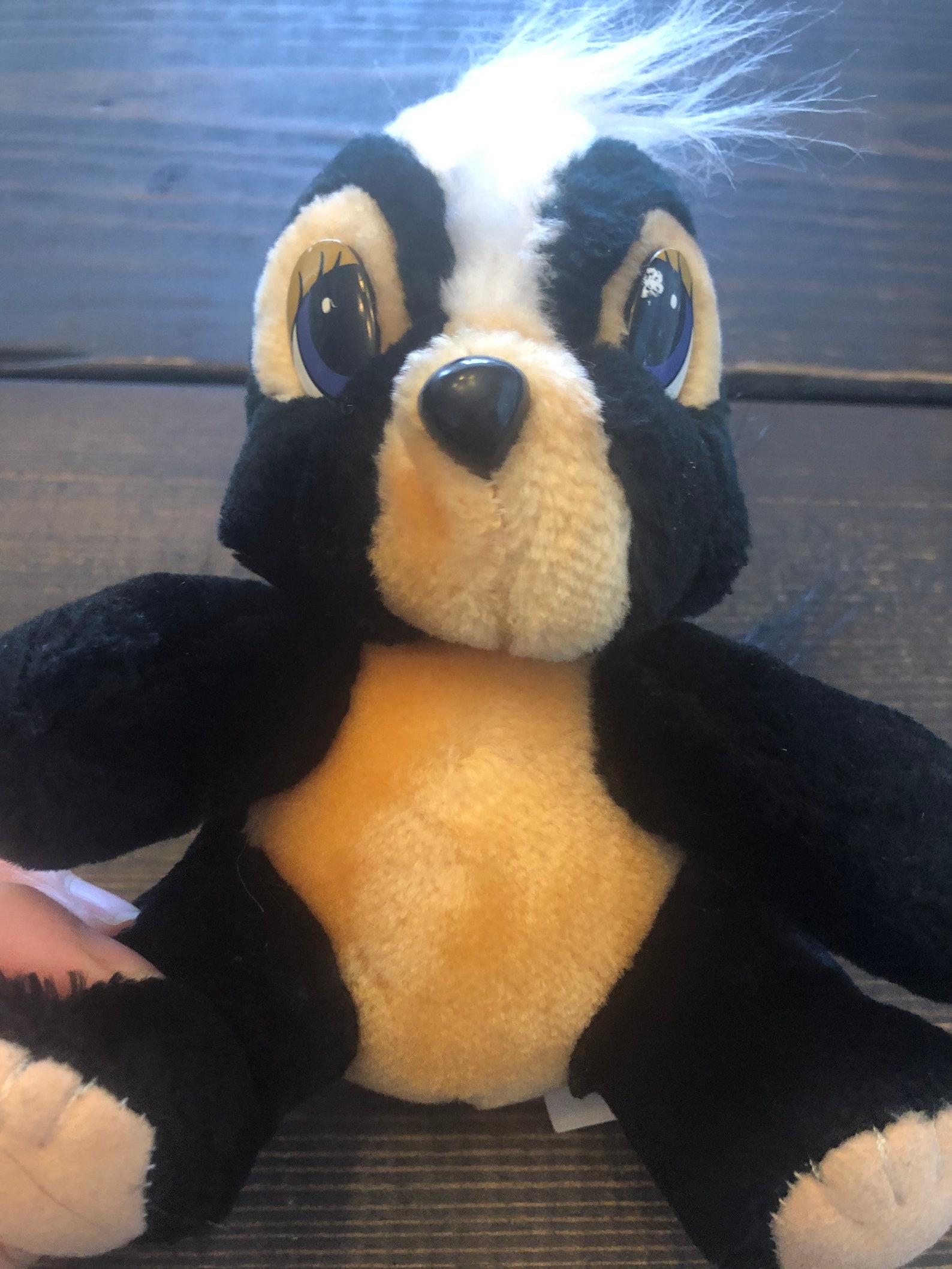 Vintage Disney Parks Flower Skunk Plush Stuffed Animal Bambi | Etsy