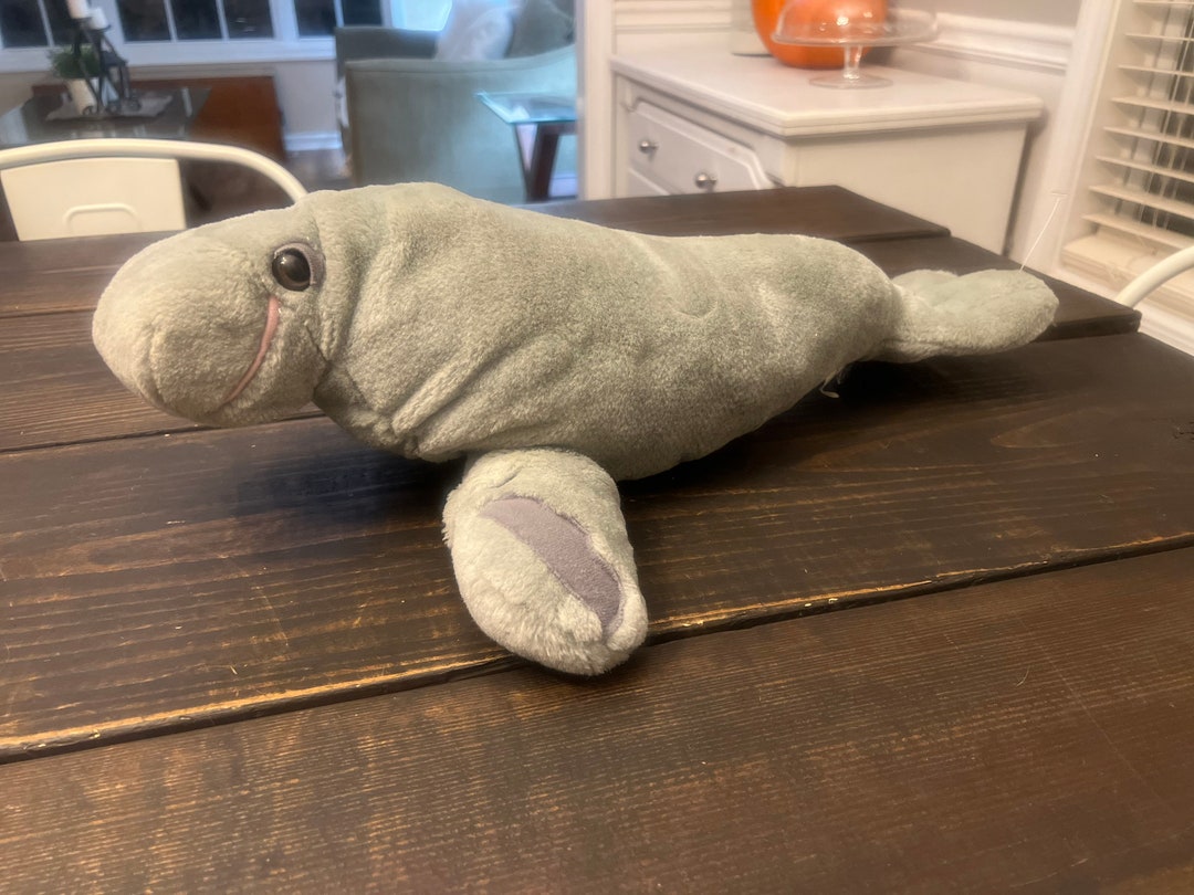 Vintage Sea World Manatee Sea Cow Plush Stuffed Animal - Etsy