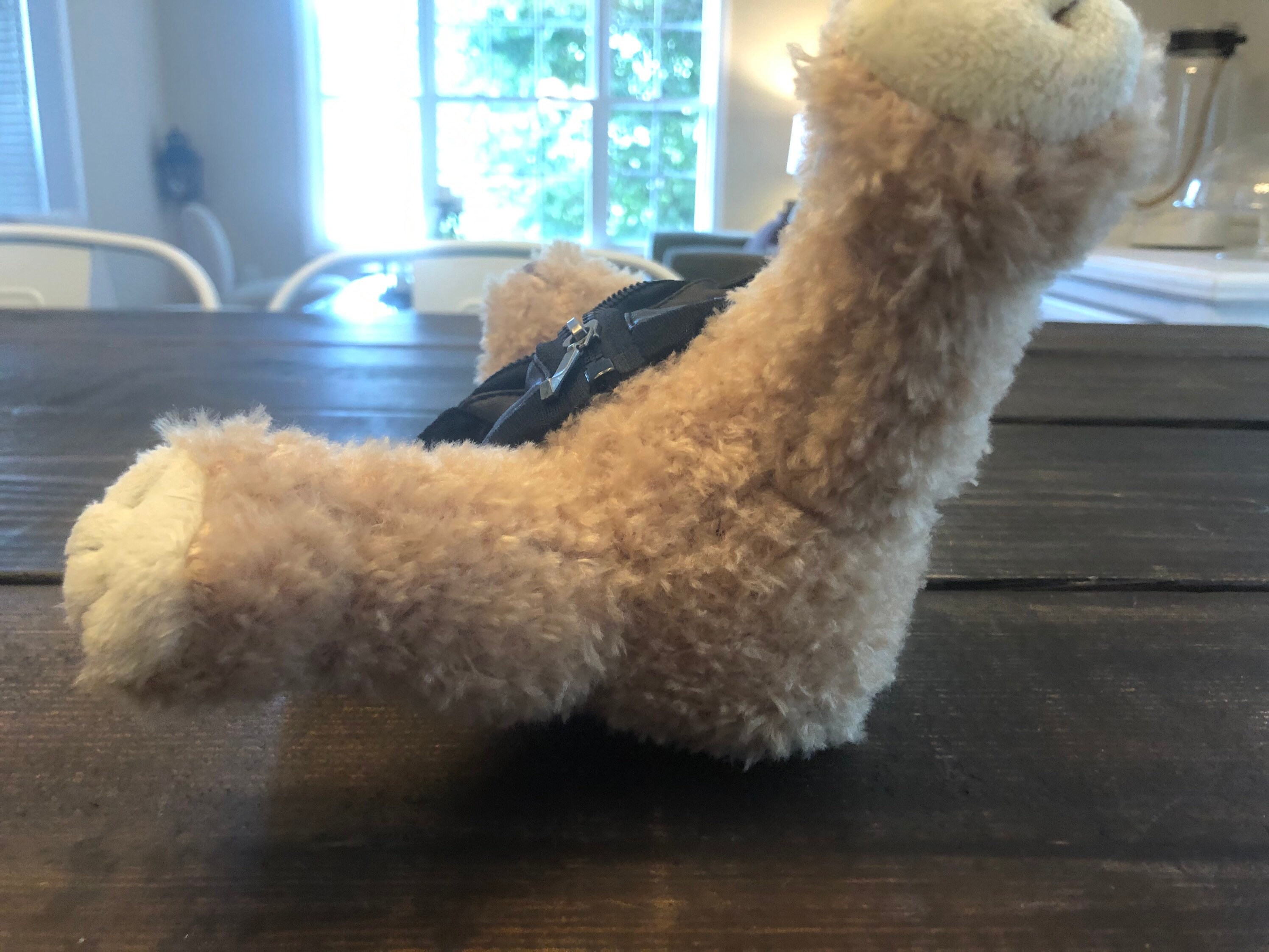 Airlines Pilot Flight Jacket and Goggles Teddy Bear Rare Korean Air ...