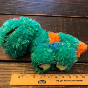 Stuffies Plush Green and Orange Plush Dragon Stuffed Animal - Etsy