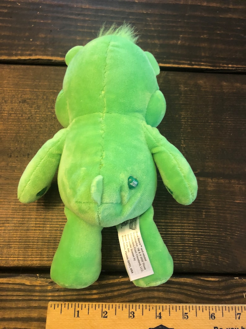 Care Bears Good Luck Bear Green Clover Shamrock Stuffed Plush - Etsy