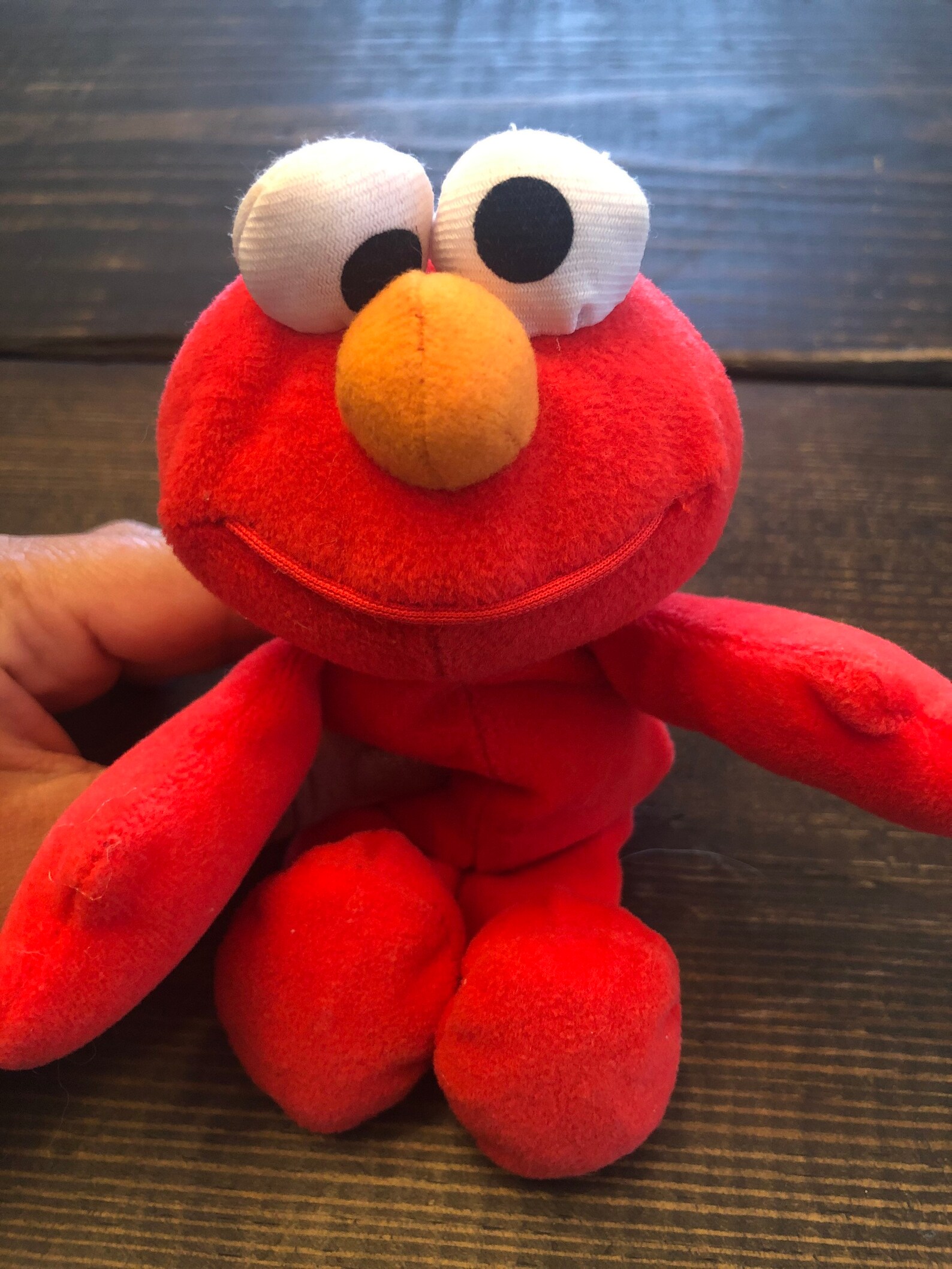 Vintage 1997 Tyco Jim Henson Sesame Street Elmo Bean Bag - Etsy España