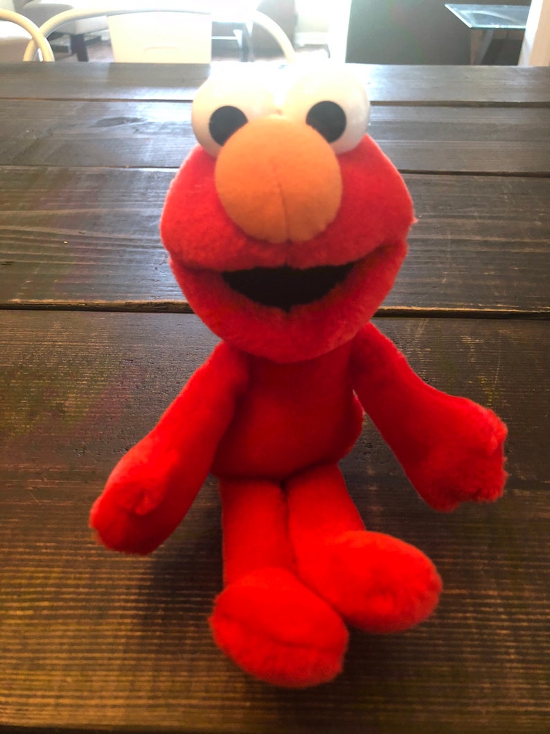 Sesame Street Elmo Applause Stuffed Animal Plush - Etsy