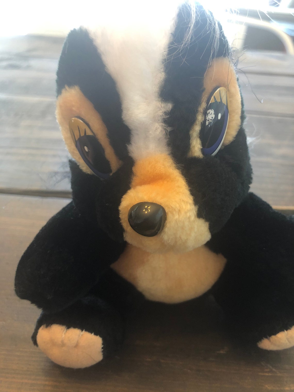 Vintage Disney Parks Flower Skunk Plush Stuffed Animal Bambi | Etsy