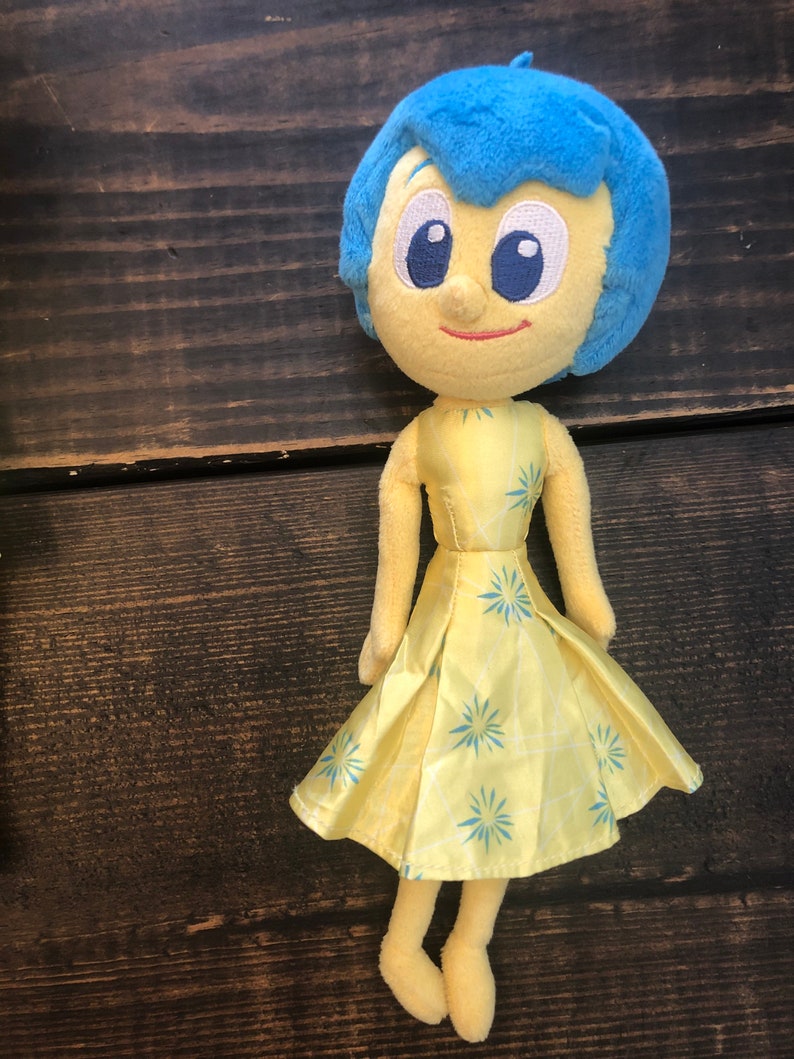 Disney Pixar Inside Out Joy Stuffed Plush - Etsy