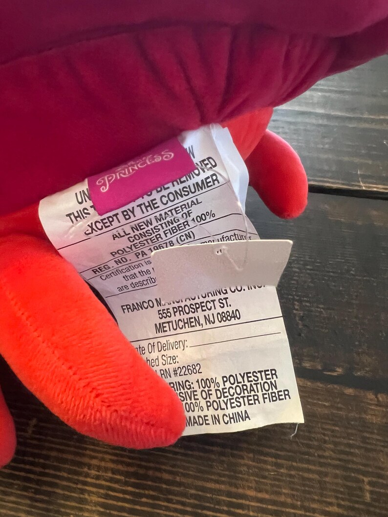 The Little Mermaid Sebastian Crab Plush 20" Large - Disney Parks Disney ...