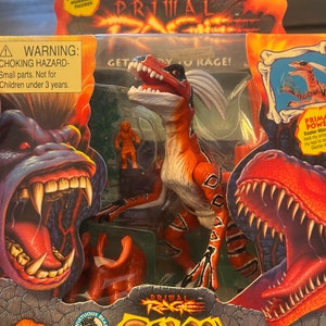 Vintage Rare 1994 Primal Rage Talon Playmates Action Figure Factory ...