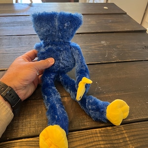 Blue Monster Plush 15" With Teeth - Etsy