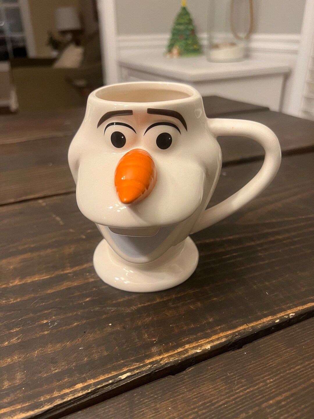 Disney Frozen 3D Olaf Snowman Coffee Mug Large - Etsy