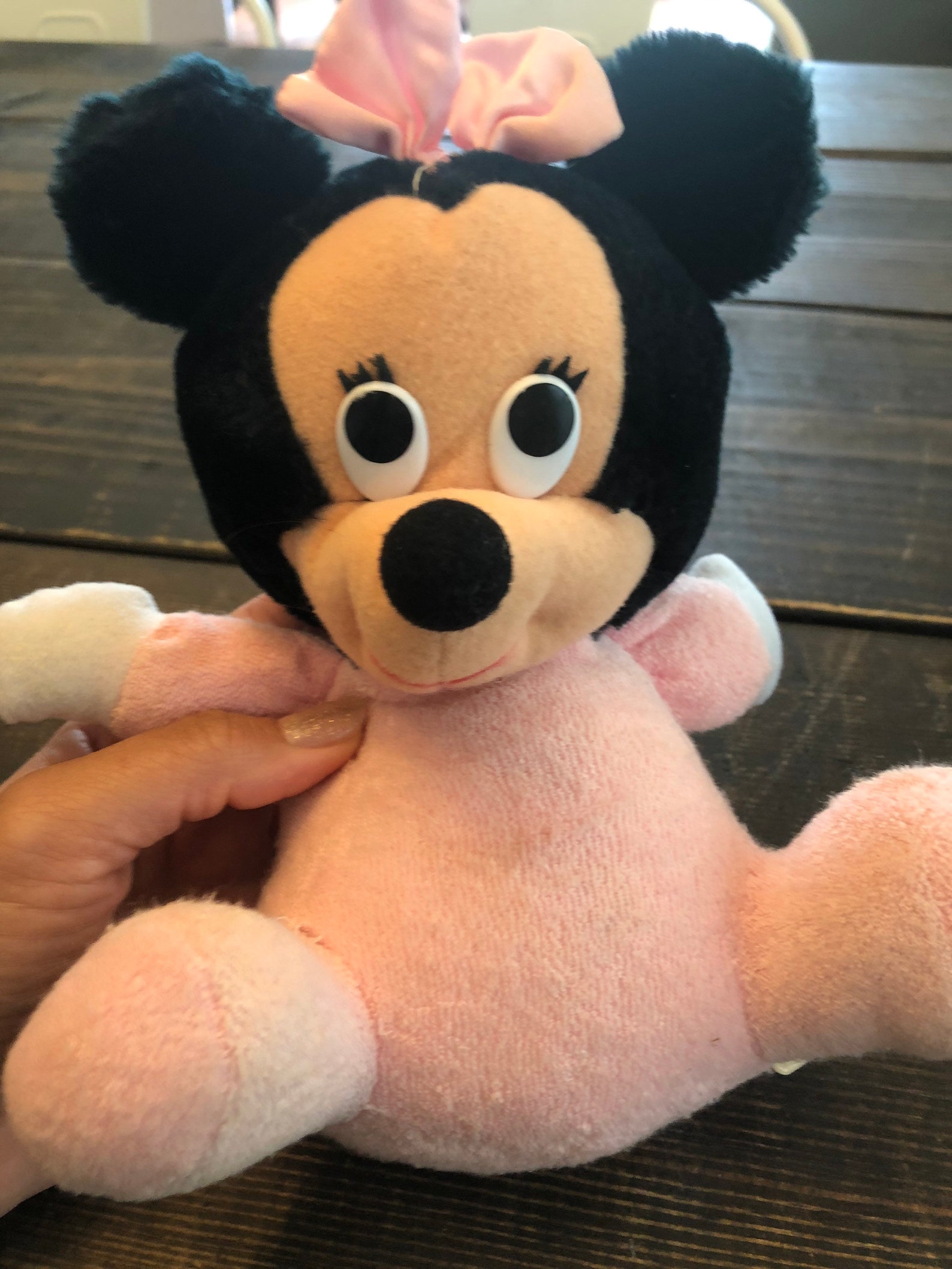 Vintage Applause Disney Minnie Mouse Plush Stuffed Animal | Etsy