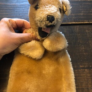 Vintage 1975 Dakin German Shepherd Puppy Dog Plush Hand Puppet - Etsy
