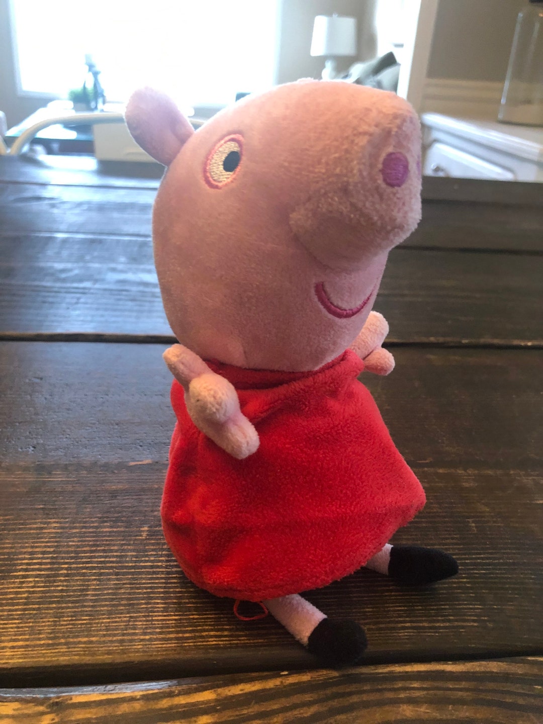 Nickelodeon Peppa Pig Pink Plush Stuffed Animal - Etsy
