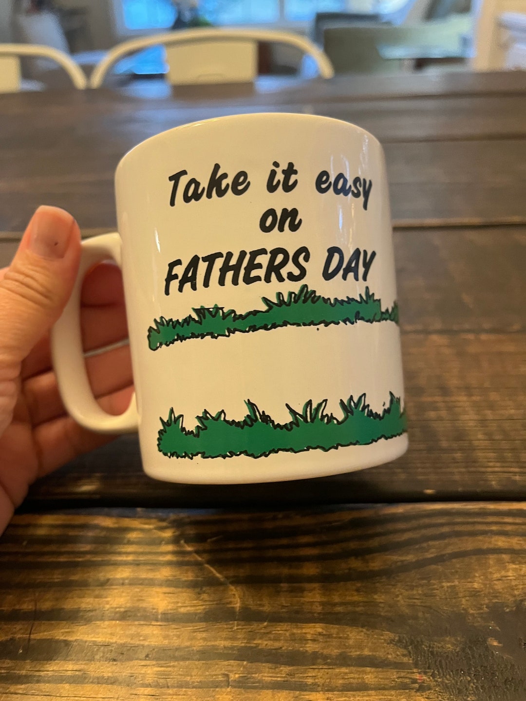 Father’s Day Take It Easy Coffee Mug - Etsy