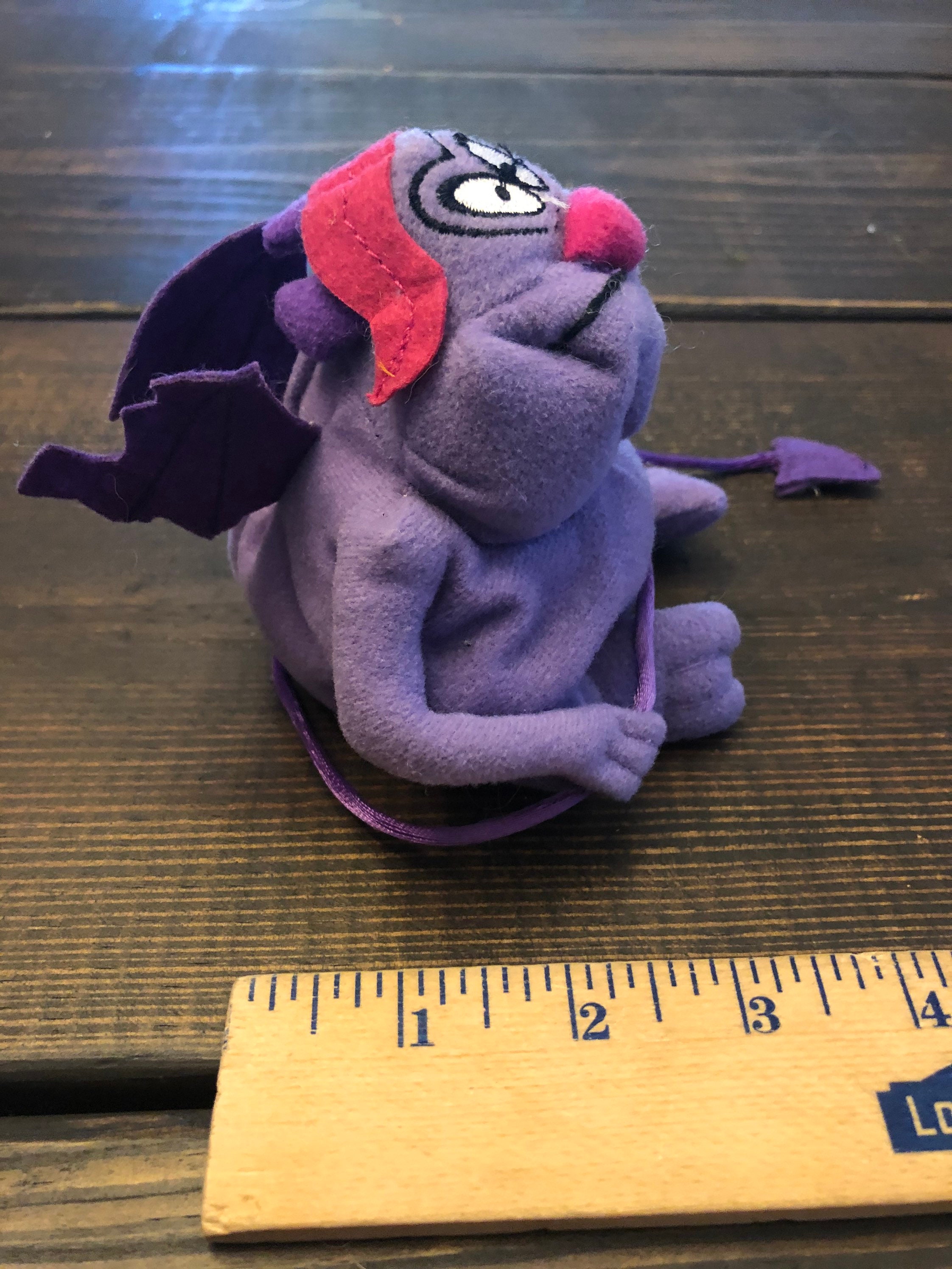 Disney Store Hercules Plush Purple Gargoyle Monster Bean Bag | Etsy