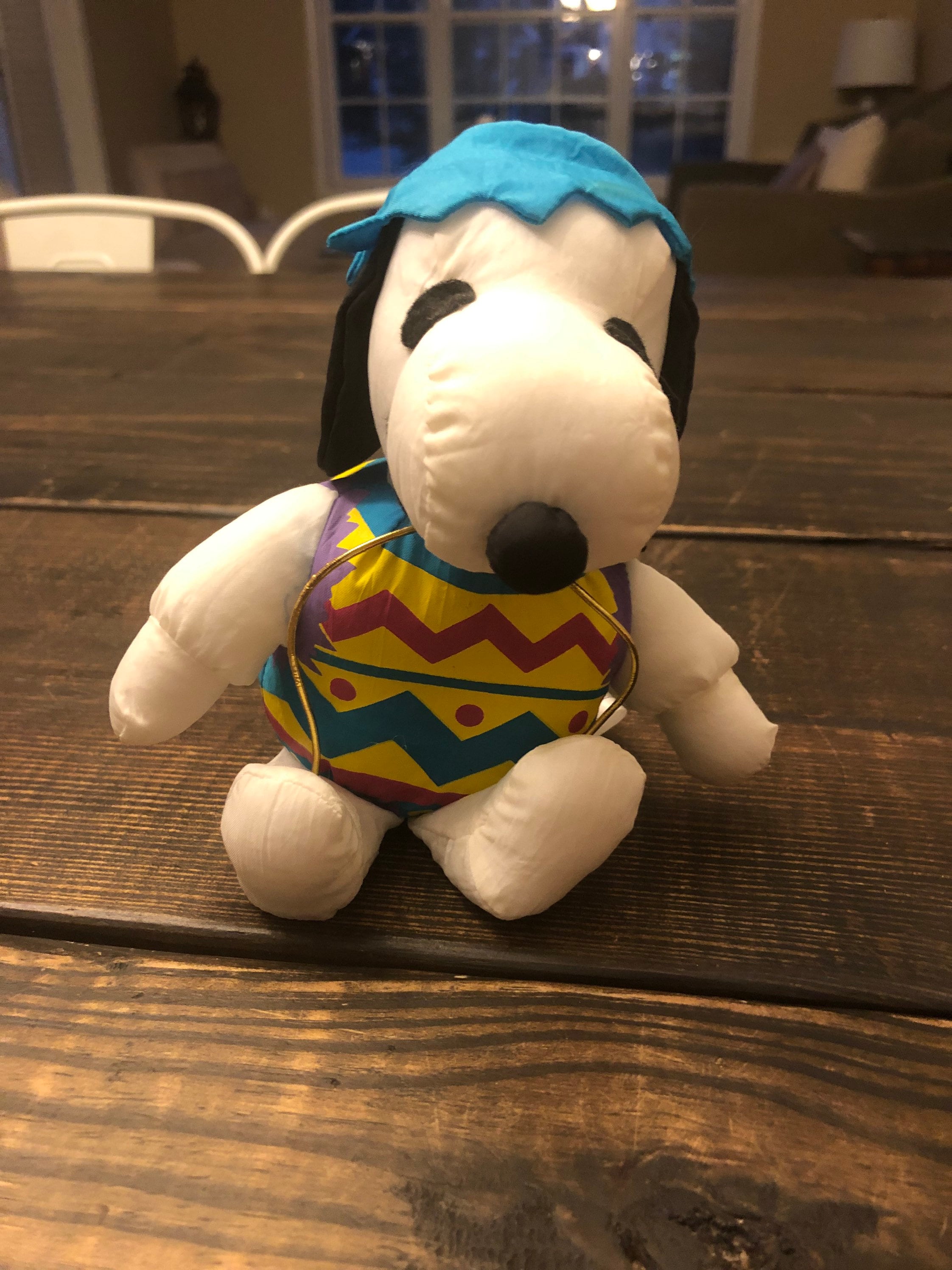 Snoopy Peanuts Russel Stover Easter Egg Plush Stuffed Animal | Etsy