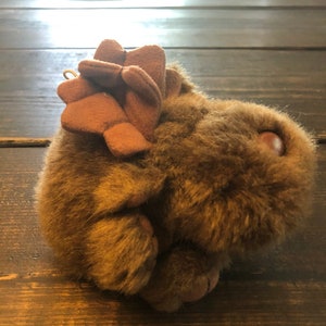 Vintage 1997 Swibco Puffkins Gus Brown Moose Plush Toy Stuffed Animal ...