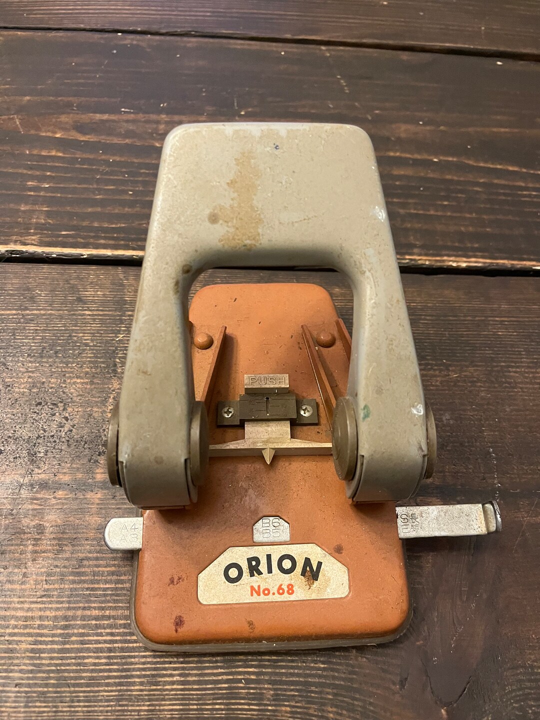 Vintage Orion 2 Hole Paper Punch - Etsy