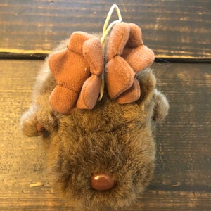 Vintage 1997 Swibco Puffkins Gus Brown Moose Plush Toy Stuffed Animal ...