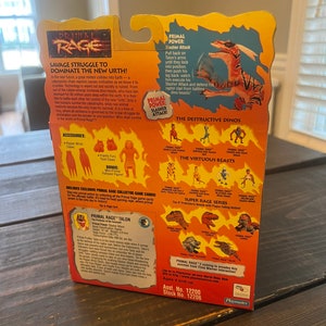 Vintage Rare 1994 Primal Rage Talon Playmates Action Figure Factory ...