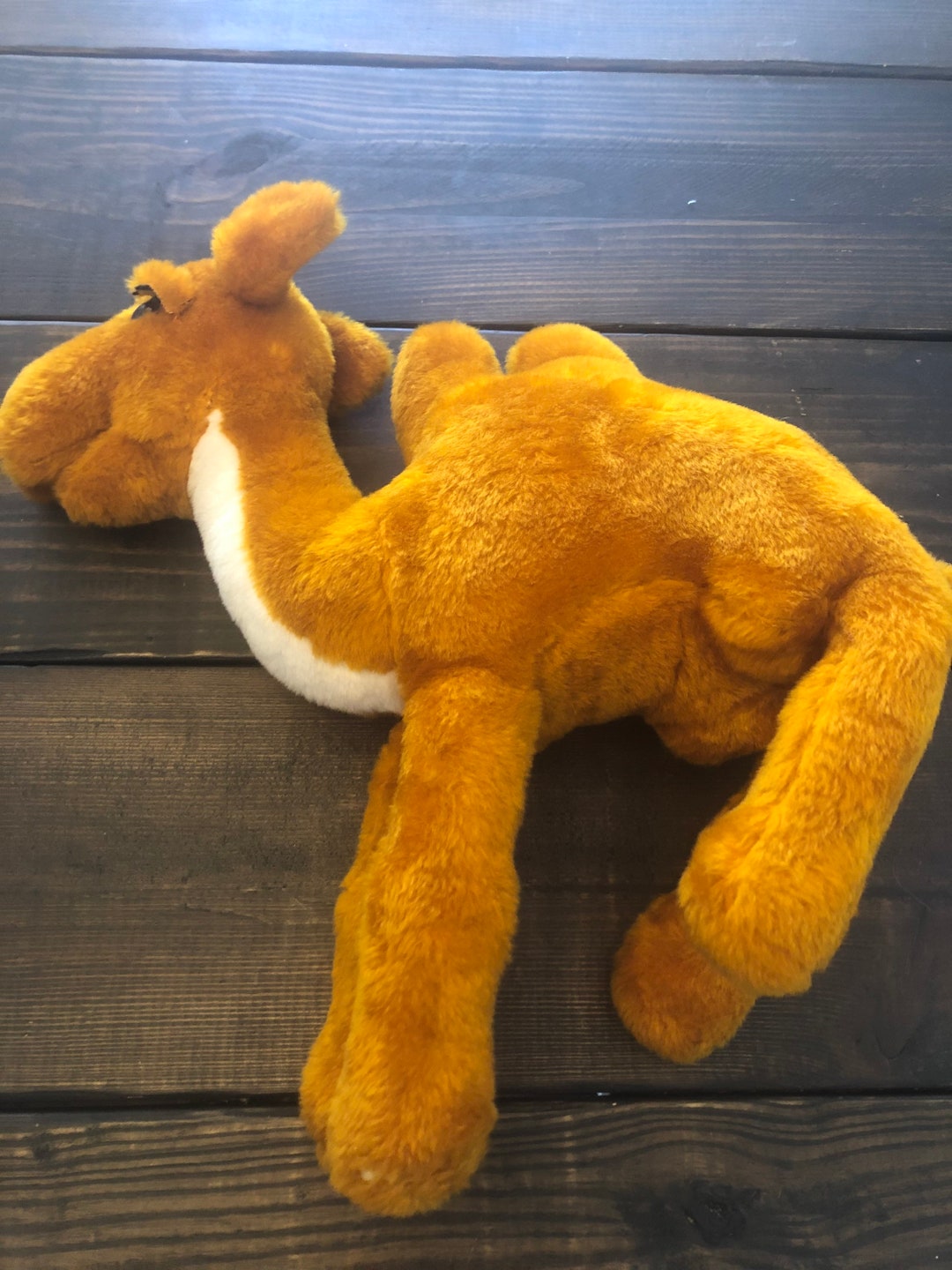 Vintage Hard Plush Camel Stuffed Animal - Etsy