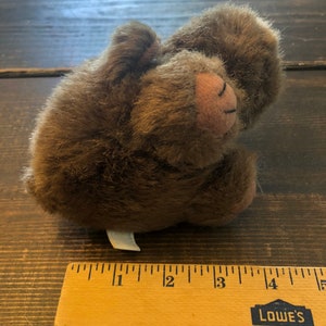 Vintage 1997 Swibco Puffkins Gus Brown Moose Plush Toy Stuffed Animal ...