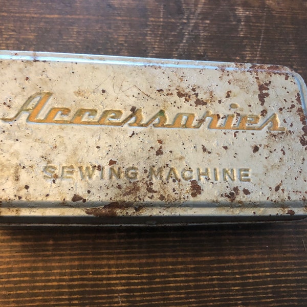 Metal Sewing Machine Box - Etsy