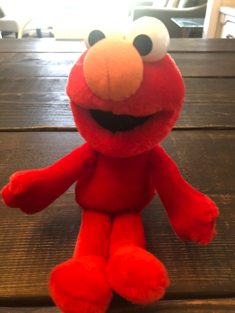 Sesame Street Elmo Applause Stuffed Animal Plush - Etsy