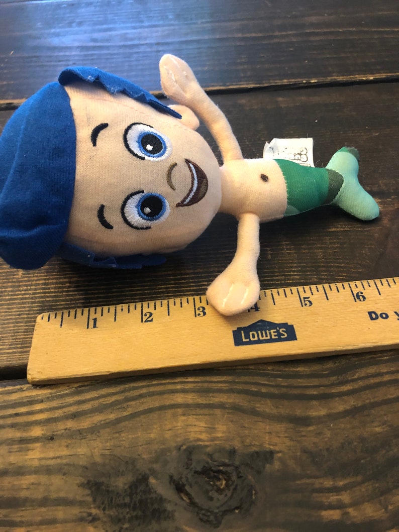 Nickelodeon Bubble Guppies Gil Push Stuffed Animal - Etsy