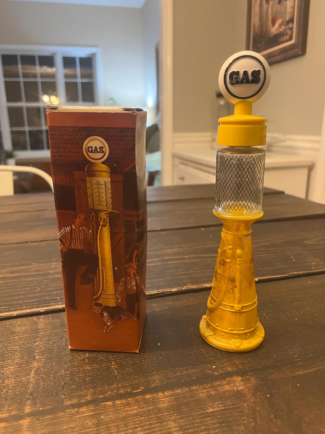 Vintage Avon Remember When Visable Gas Pump Light After Shave Vintage ...