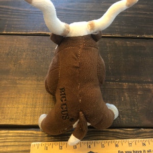Big Gus Long Horn Steer Cow Plush Stuffed Animal - Etsy
