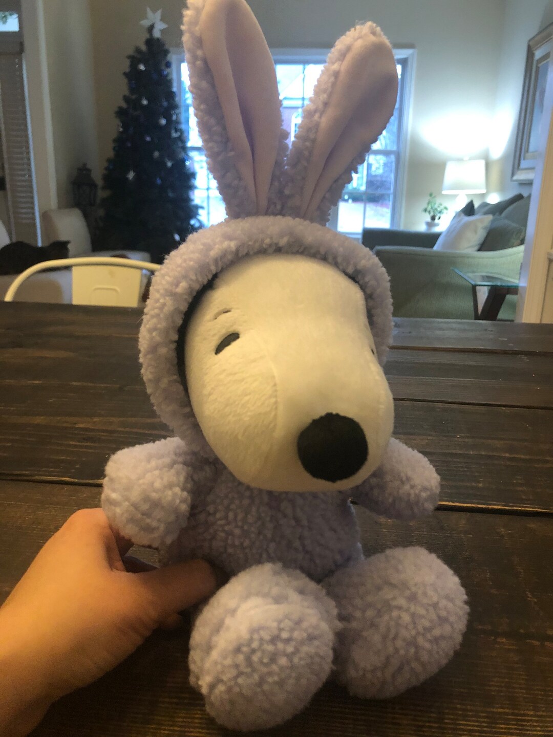 Vintage Hallmark Snoopy Dressed as Easter Bunny With Lavender Suit. - Etsy