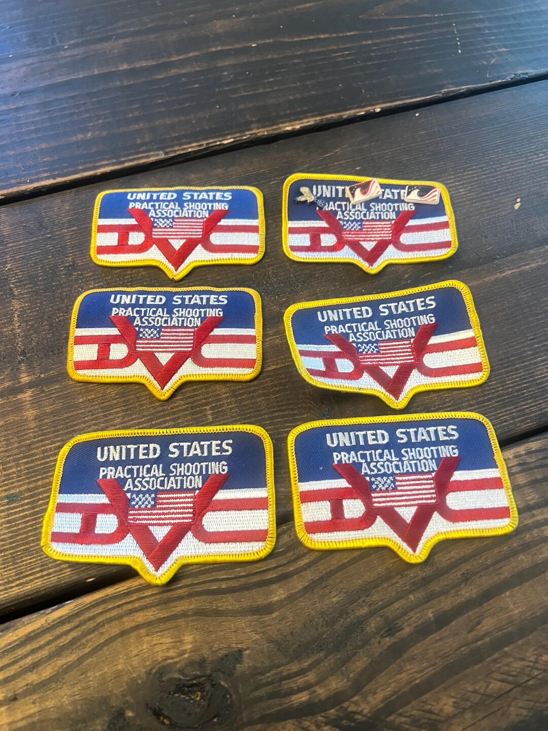 Vintage Lot of 6 United States Practical Shooting Event Patches Along ...