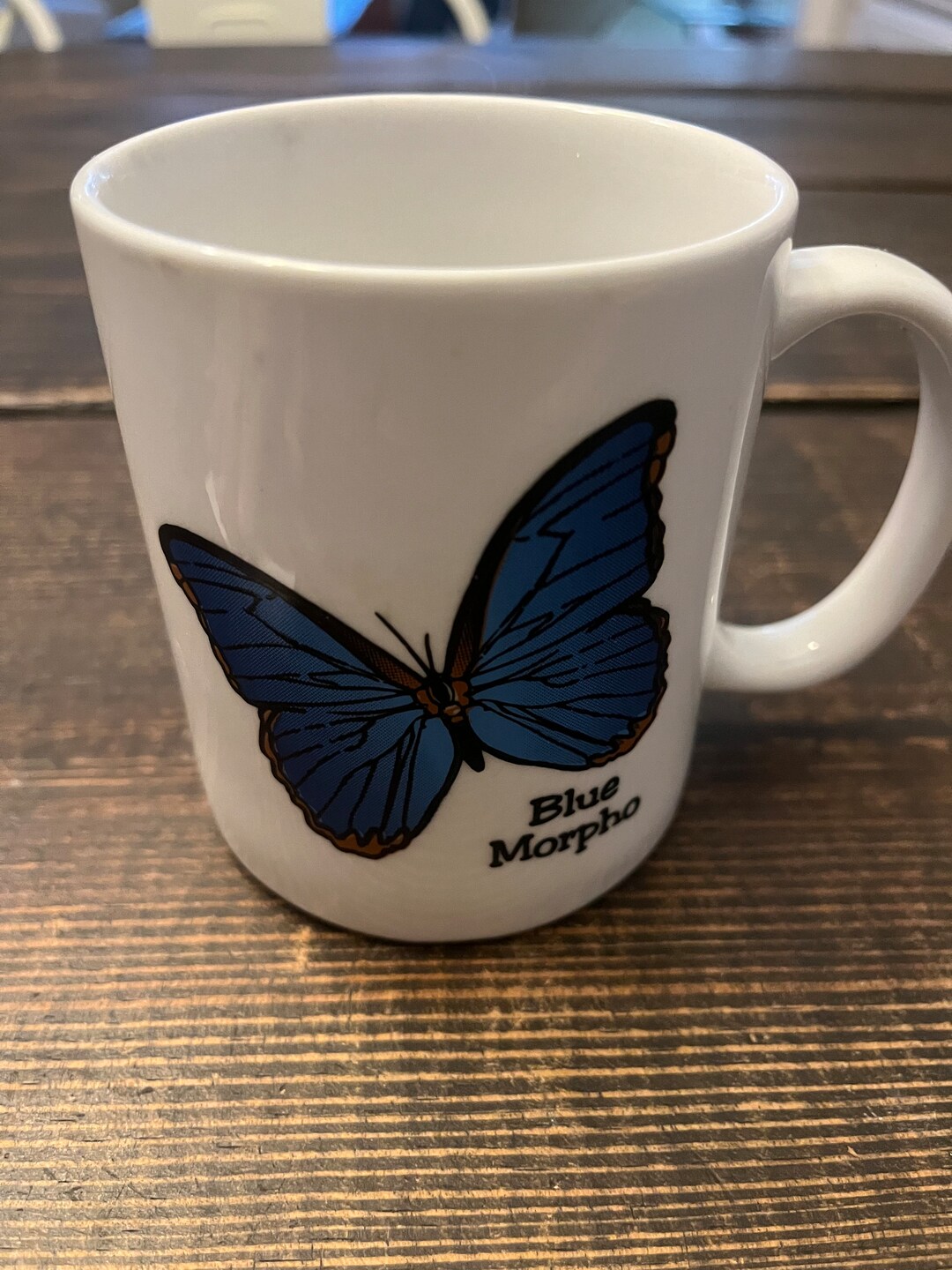 Morpho Butterfly 11 OZ. Ceramic Coffee Mug or Tea Cup - Etsy