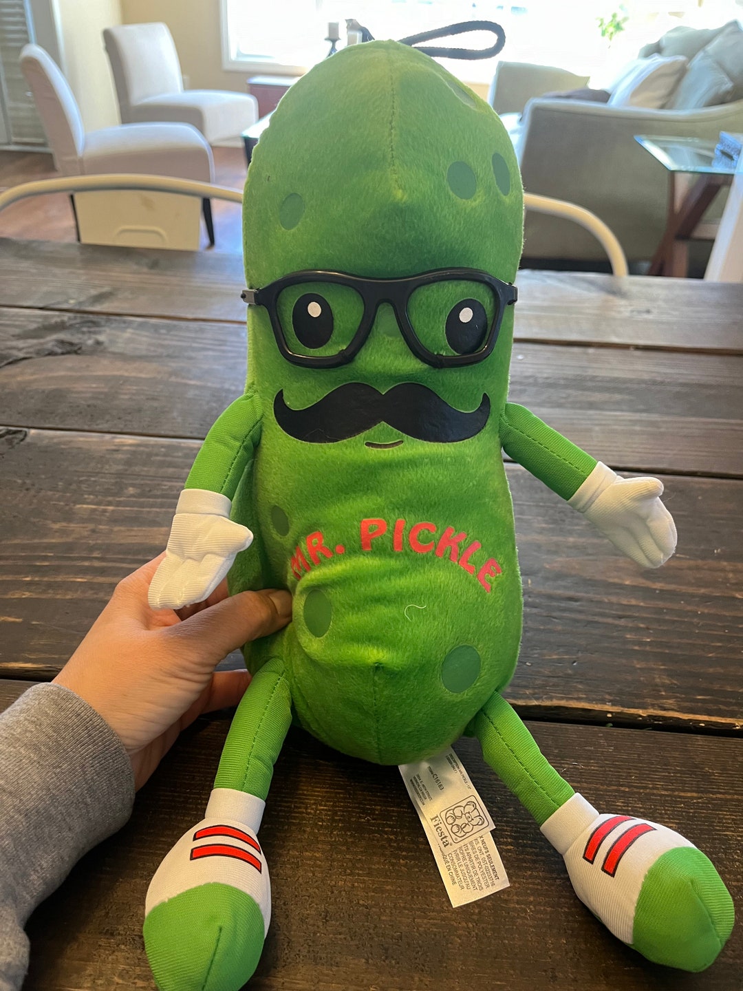 Mr. Pickle Plush Stuffed Fiesta Toy - Etsy