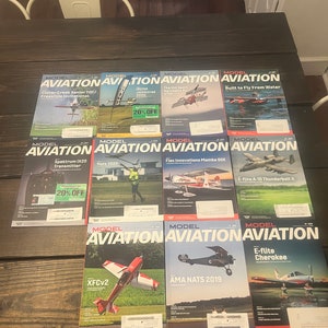 Lot of 11 Model Aviation Magazines From 19 and 20 - Etsy