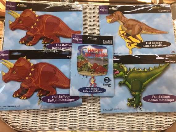 Anagram Large T-Rex and Triceratops and velociraptor | Etsy