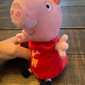 Nickelodeon Peppa Pig Pink Plush Stuffed Animal - Etsy