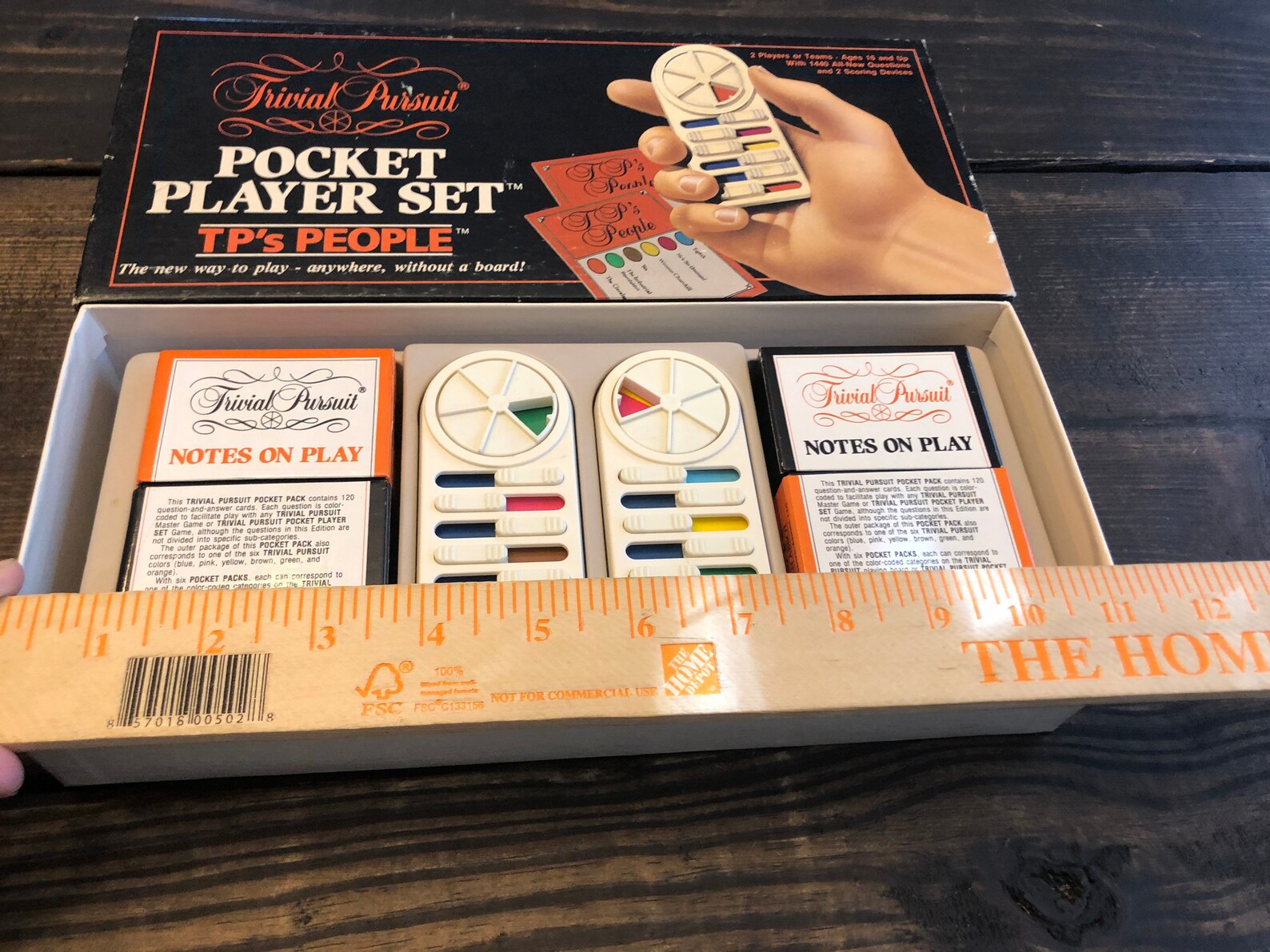 Vintage Trivial Pursuit Pocket Player Set TPs People. The new | Etsy