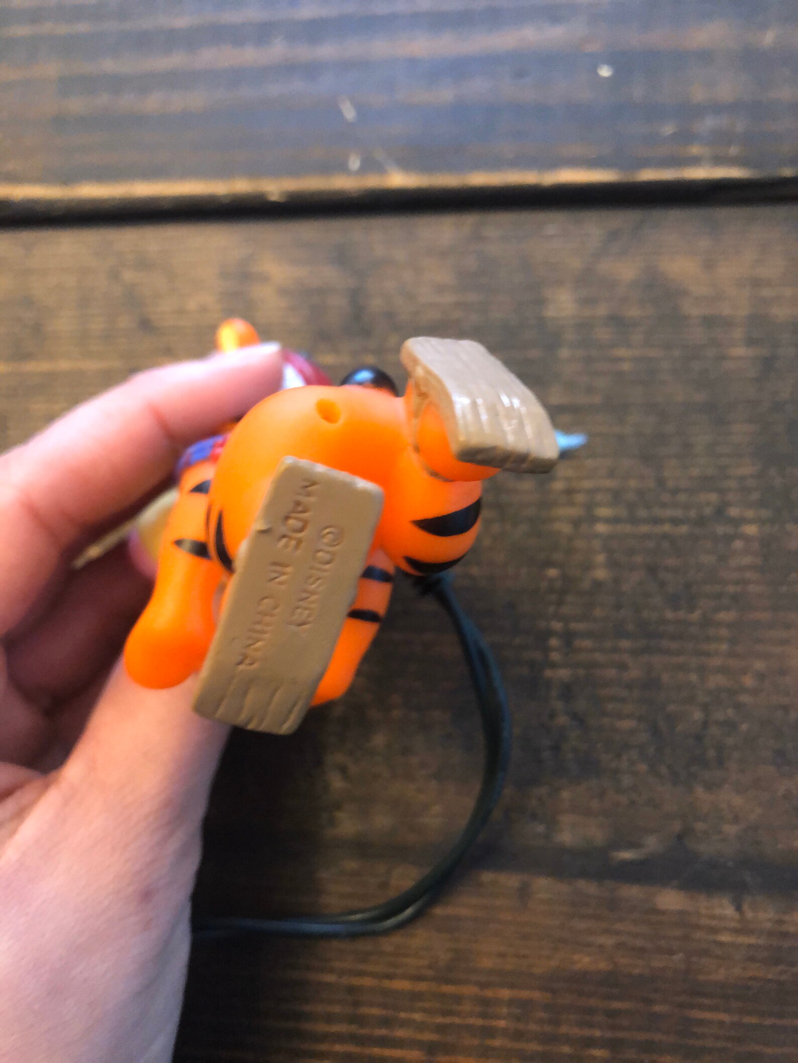 Disney Tigger Christmas Light up Ornament. Soft Rubber - Etsy