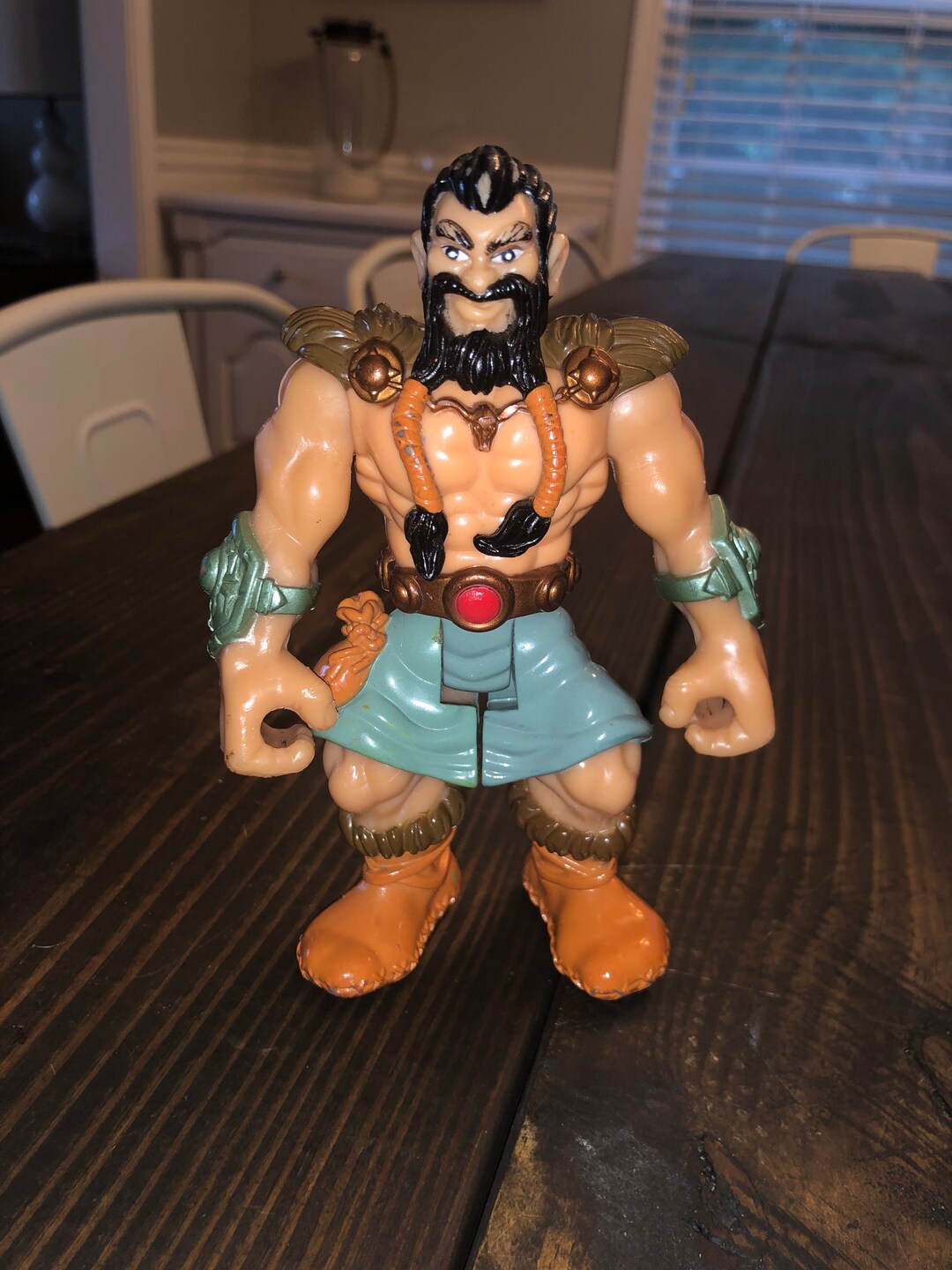 Vintage Mattel Barbarian Warrior Action Figure 5.5" Toy 2001 Caveman - Etsy