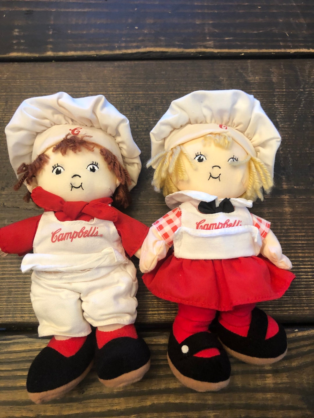Vintage 1999 Campbell Soup Kid Chef Collectible Plush Beanie Doll - Etsy
