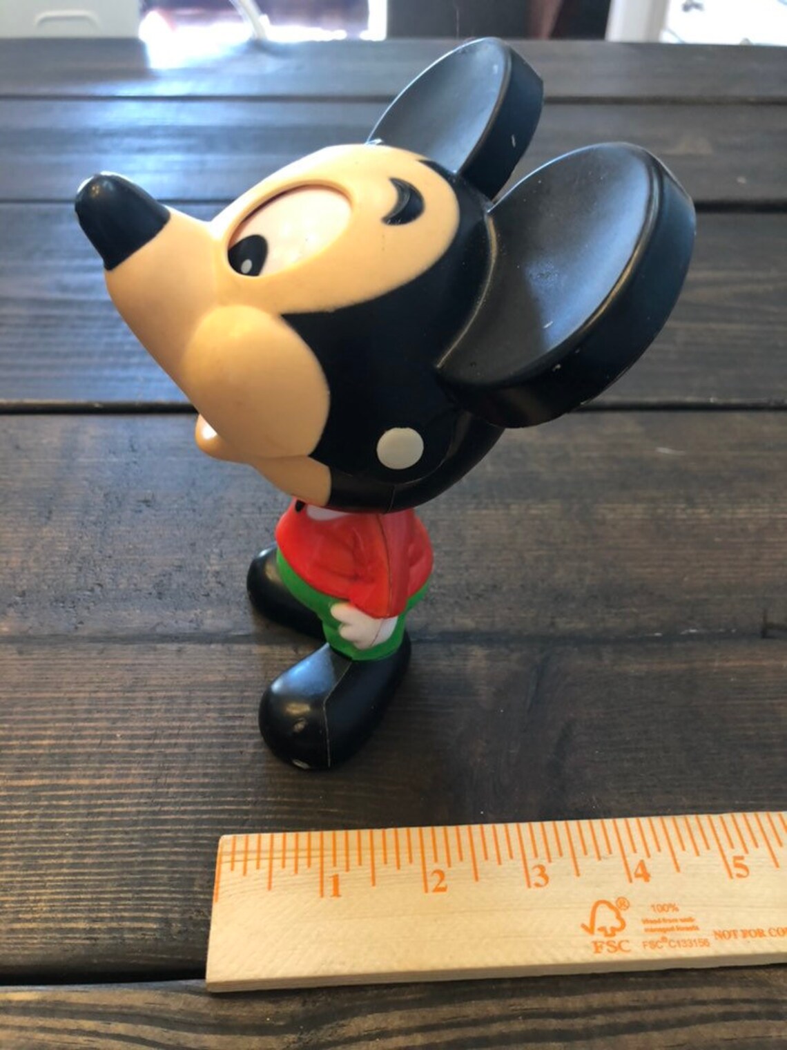 Vintage Mattel 1976 Mickey Mouse talking pull toy | Etsy