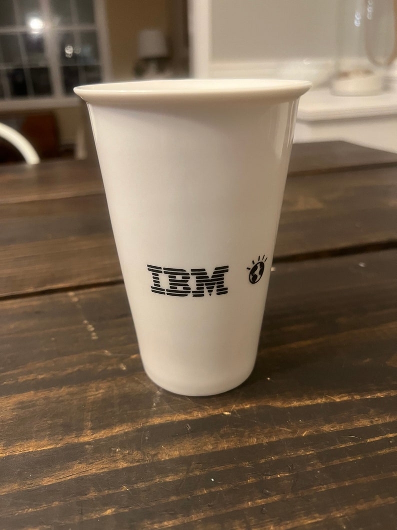 IBM lets Build A Smarter Planet Logo Coffee Mug Cup - Etsy