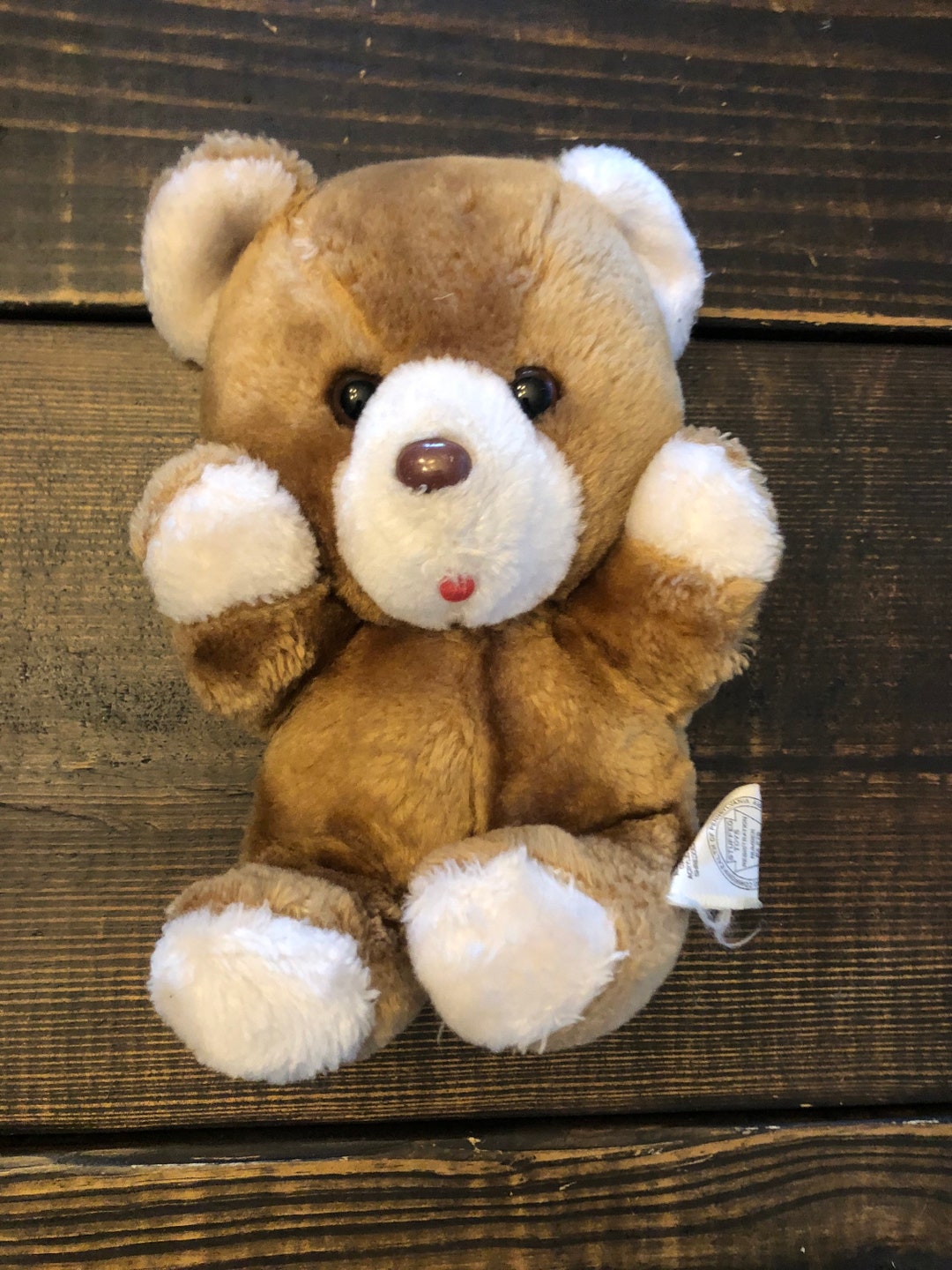 Vintage Commonwealth Plush Teddy Bear Stuffed Animal - Etsy