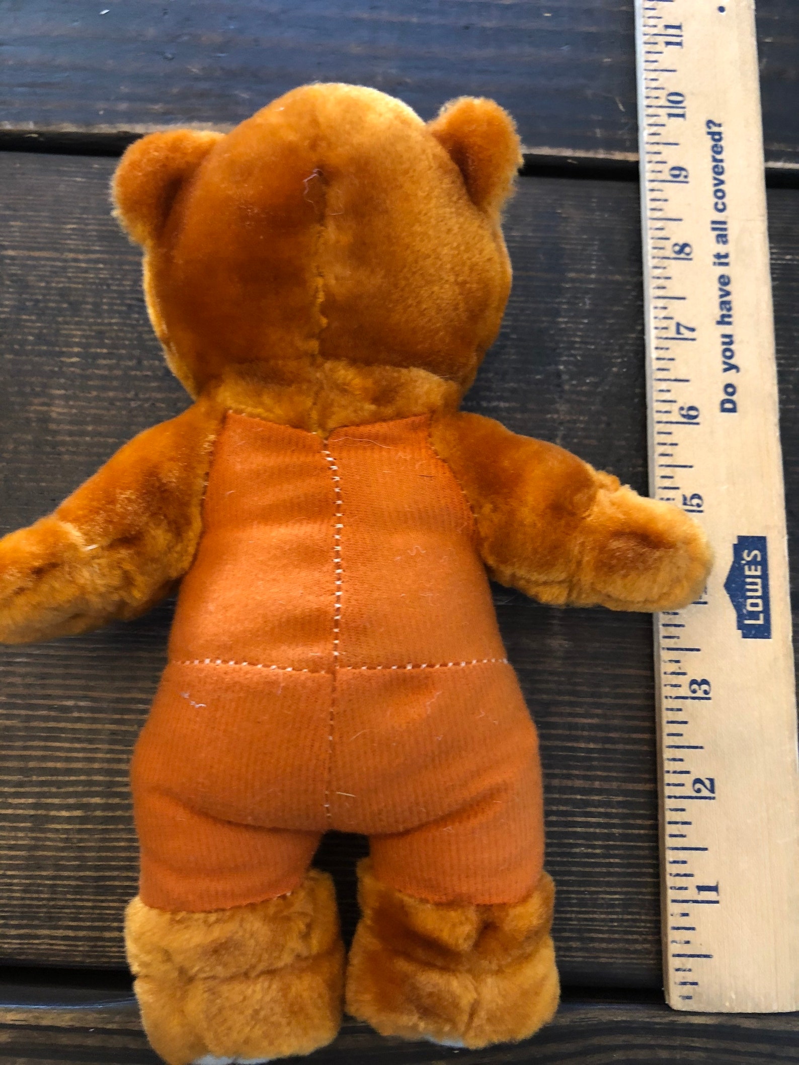 Vintage 1980’s Brown Teddy Bear Plush Stuffed Animal - Etsy