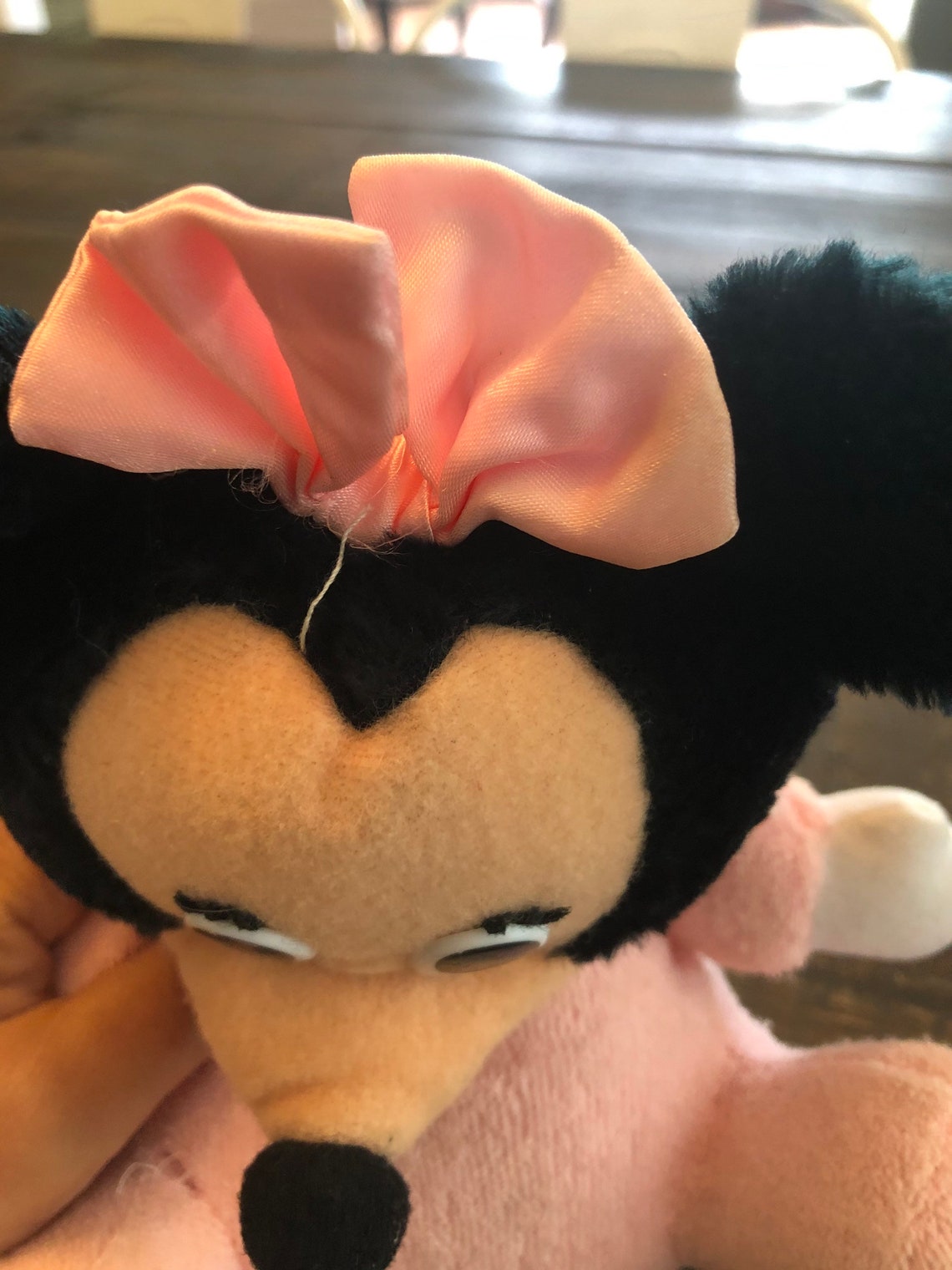 Vintage Applause Disney Minnie Mouse Plush Stuffed Animal - Etsy